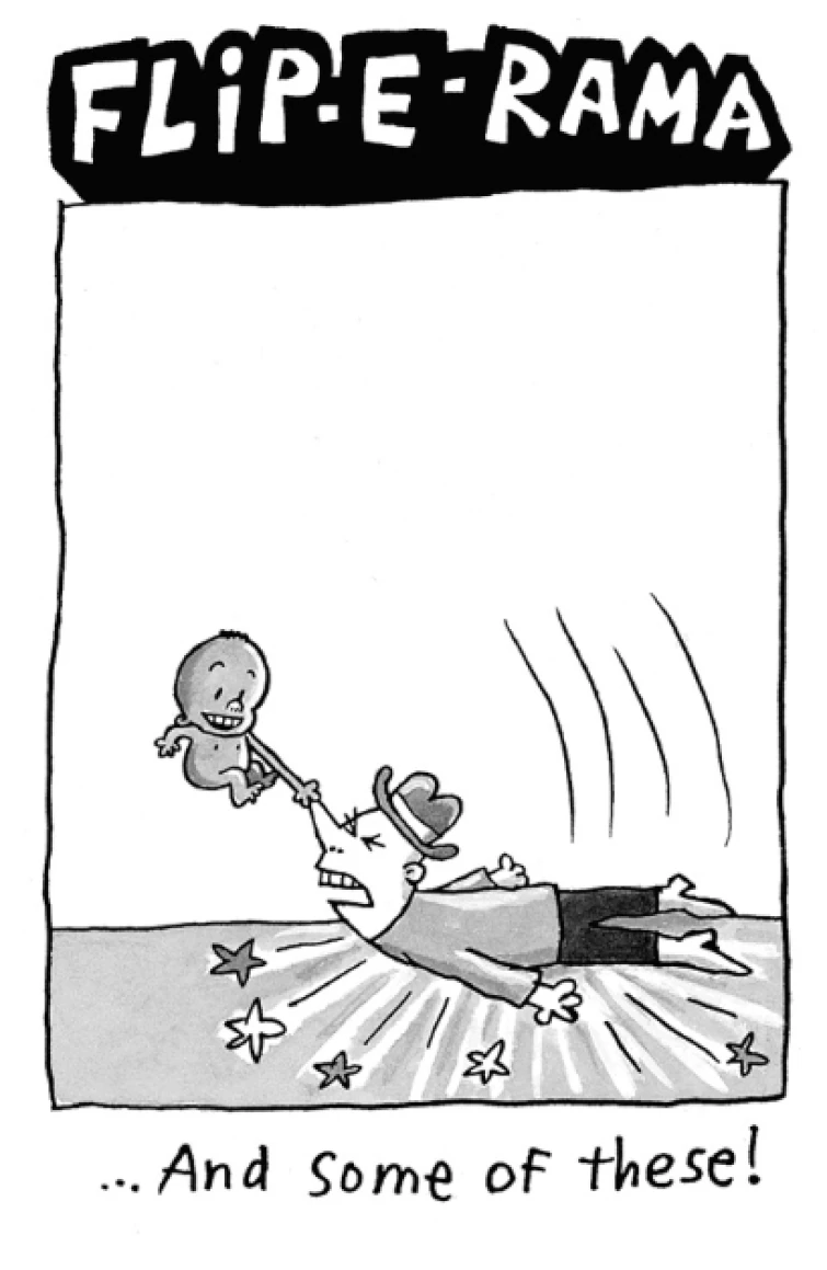 I made a Flip-o-Rama from Super Diaper Baby as a GIF... | Fandom