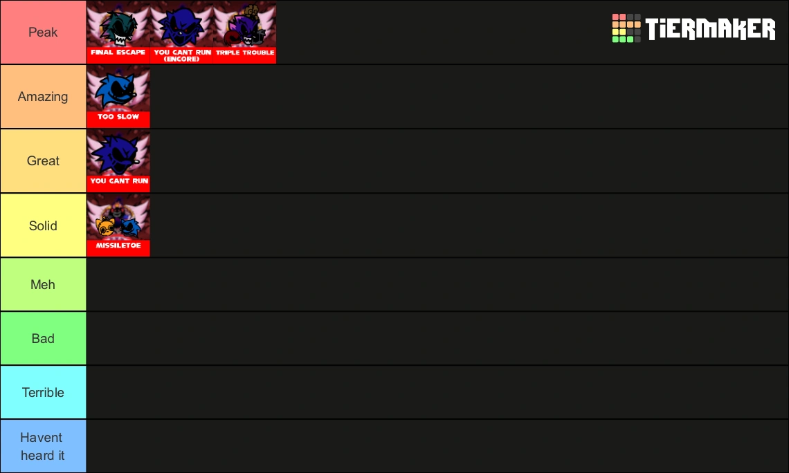 Ranking of all Luis Songs in VS EXE. | Fandom