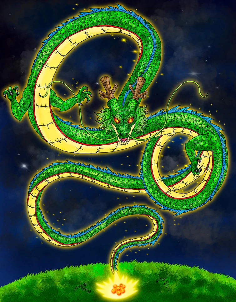 You’ve collected all the Dragon balls and summoned Shenron. What would ...
