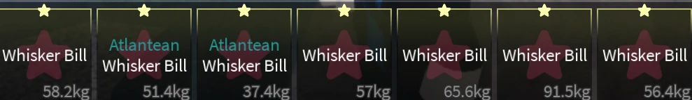 trading whisker bills | Fandom