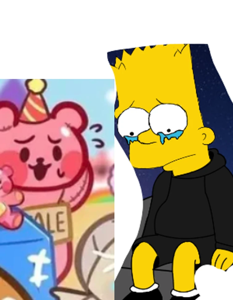 collab (REAL) emo bart be mean to jelly bear..... | Fandom