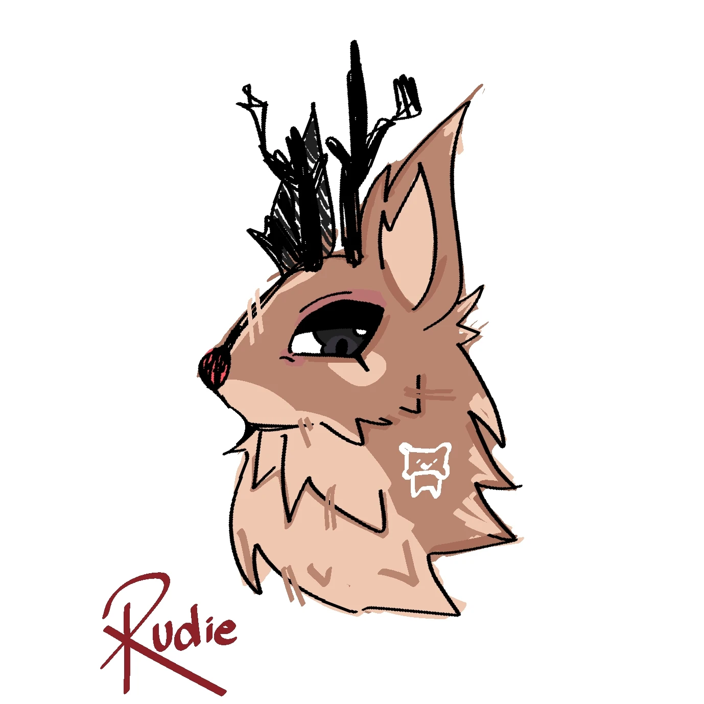 Rudie as more of a deer than a well. Rudolph looking ahh. | Fandom