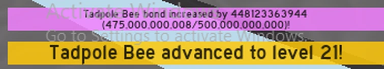 My first lvl 21 bee! | Fandom