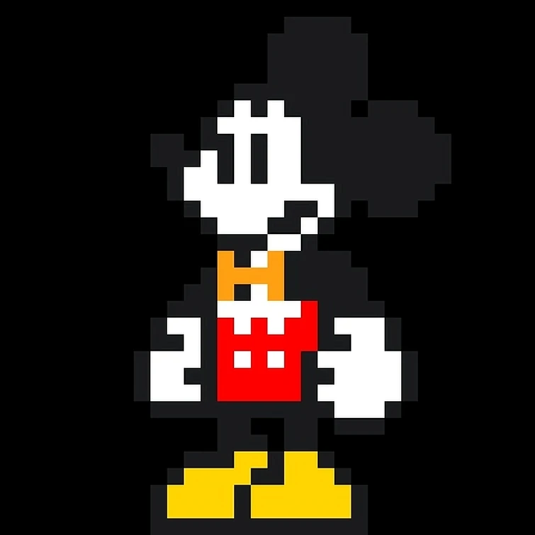 Mickey Mouse Pixel Art Variations made by Me! | Fandom