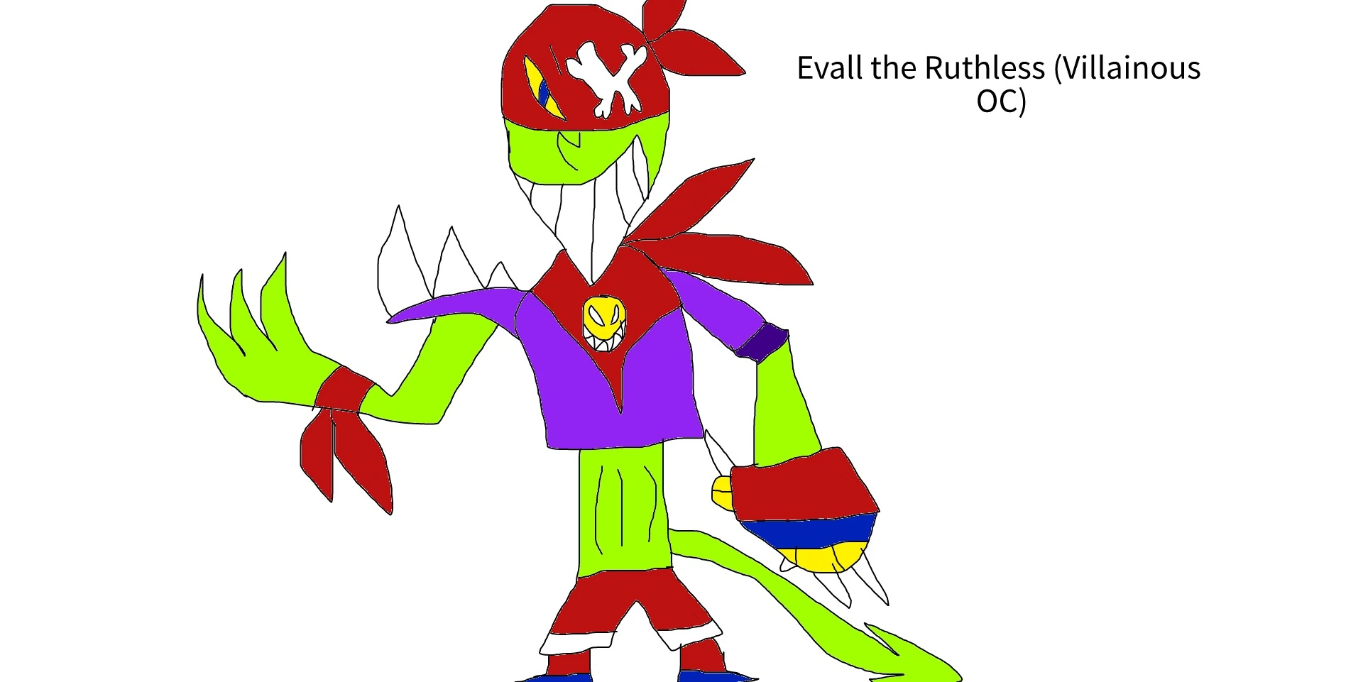 Evall the Ruthless (Villainous OC) | Fandom