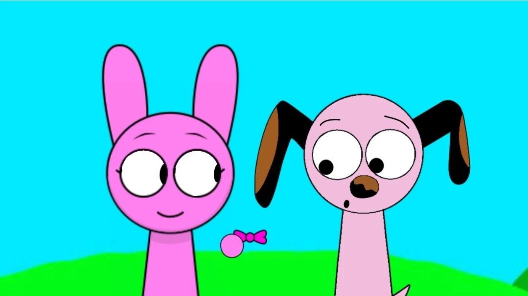 Pinki kindly gives courage to her bow. | Fandom