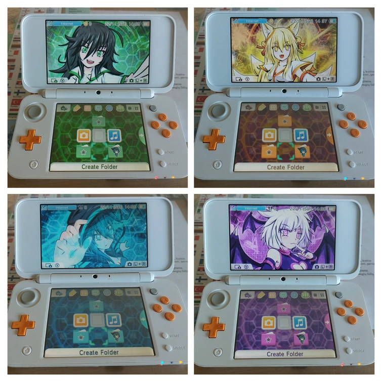 3DS/2DS themes based on Gacha World characters | Fandom