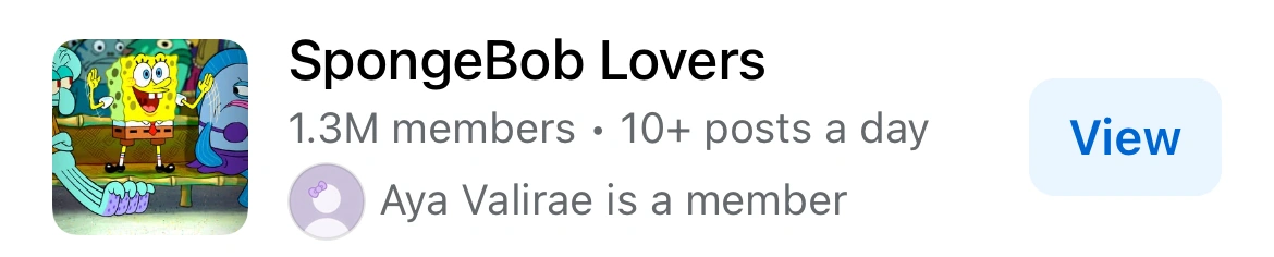 I joined the SpongeBob lovers on Facebook today! | Fandom