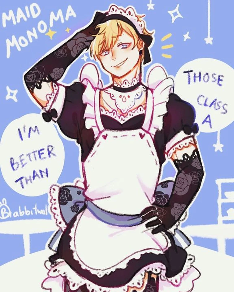 Bnha characters in a maid outfit | Fandom