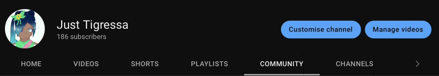 I finally got a Community Tab lol. | Fandom