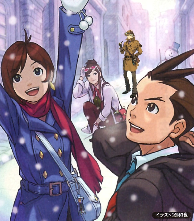 Apollo, Trucy, Ema and H-HERLOCK SHOLMES!?!!? | Fandom