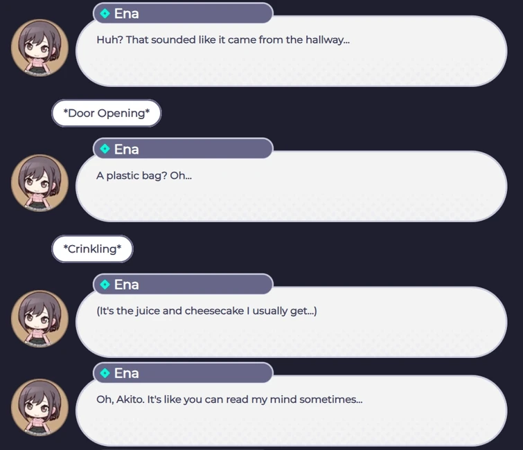 Analysis: Akito and Ena in Insatiable Pale Color | Fandom