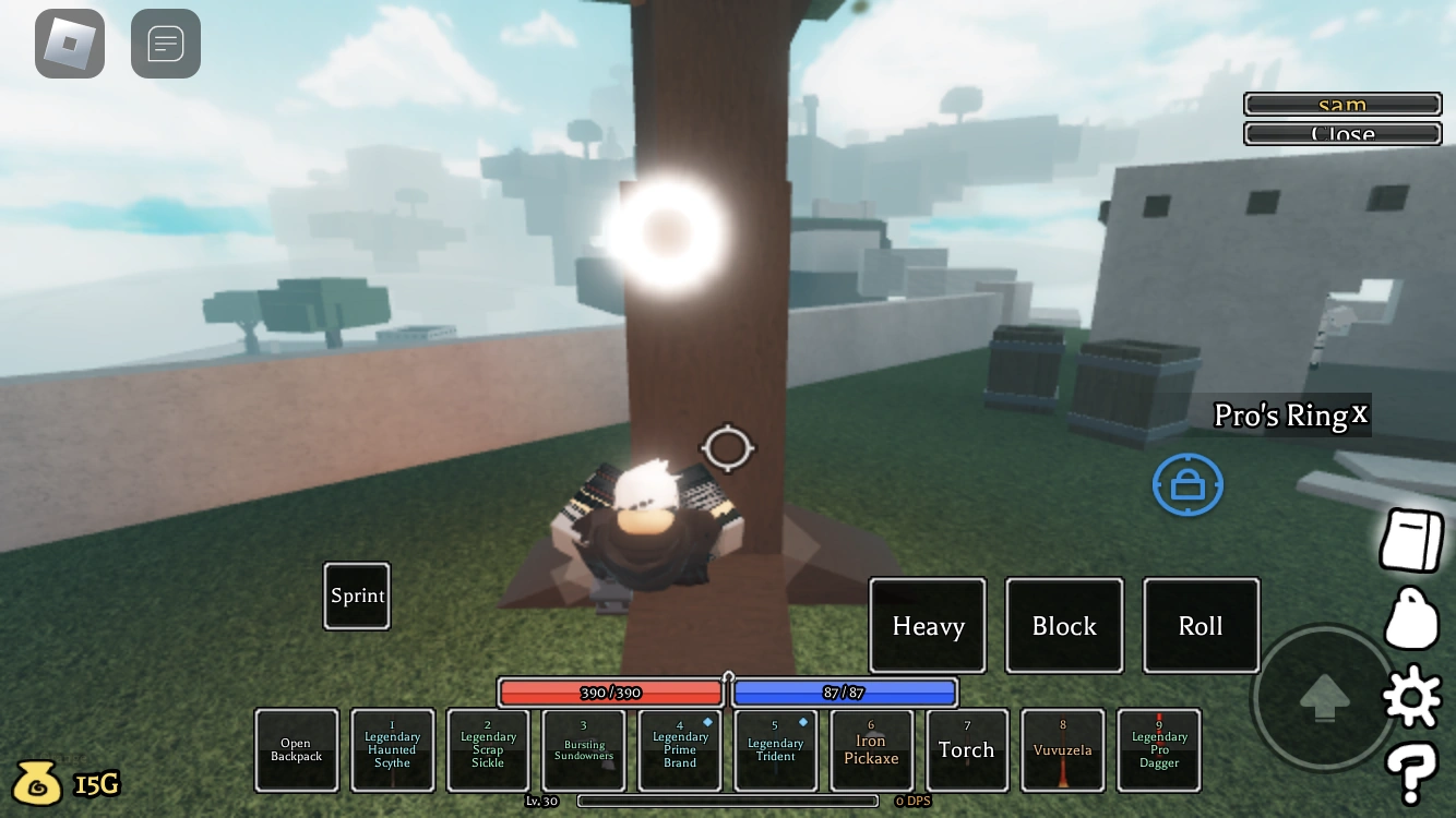 Hey, did you know, you can get fruit from trees by rolling into them ...