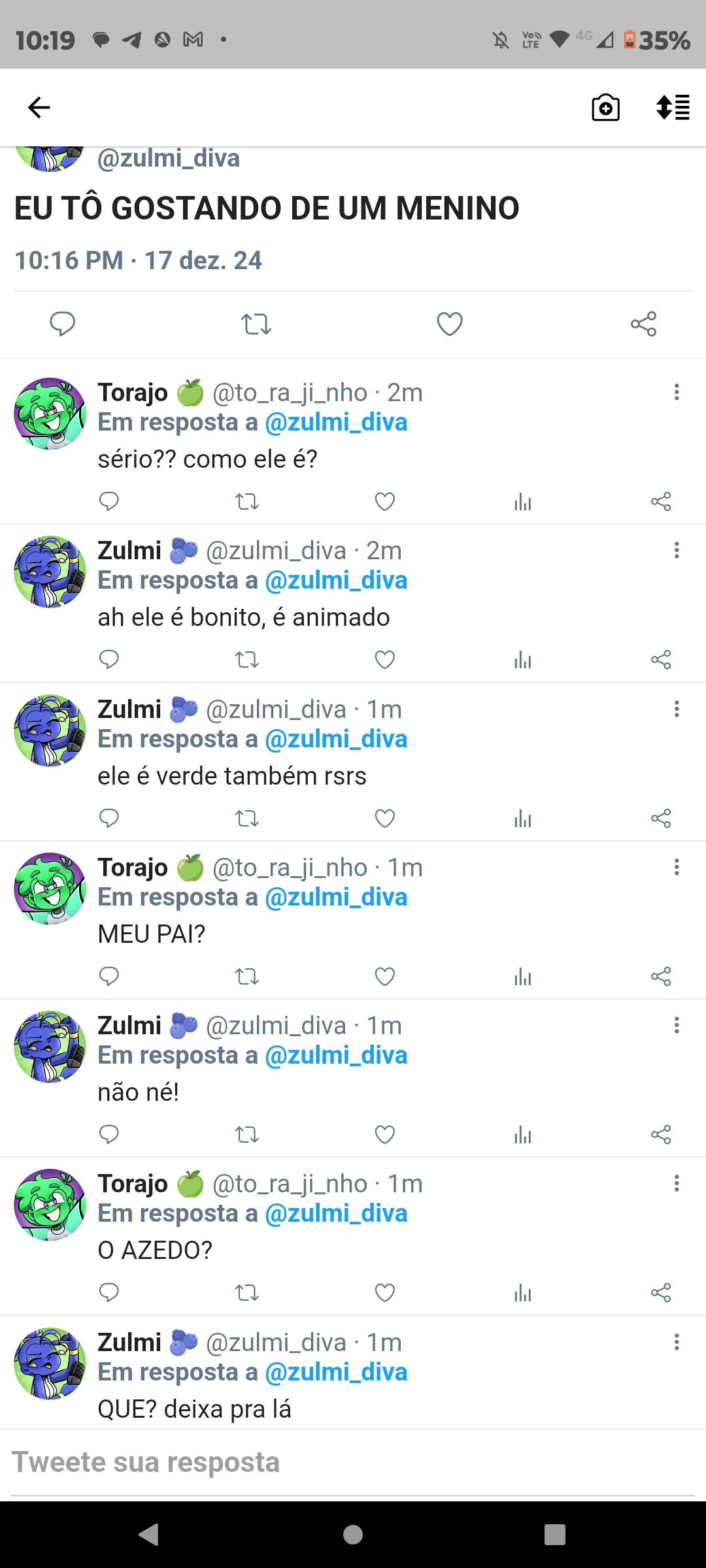 Se o mundo torajo tivesse twitter versão eu que fiz | Fandom