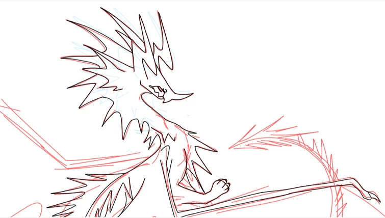 in progress of making a drawing of Kenji based off of a picture I took ...