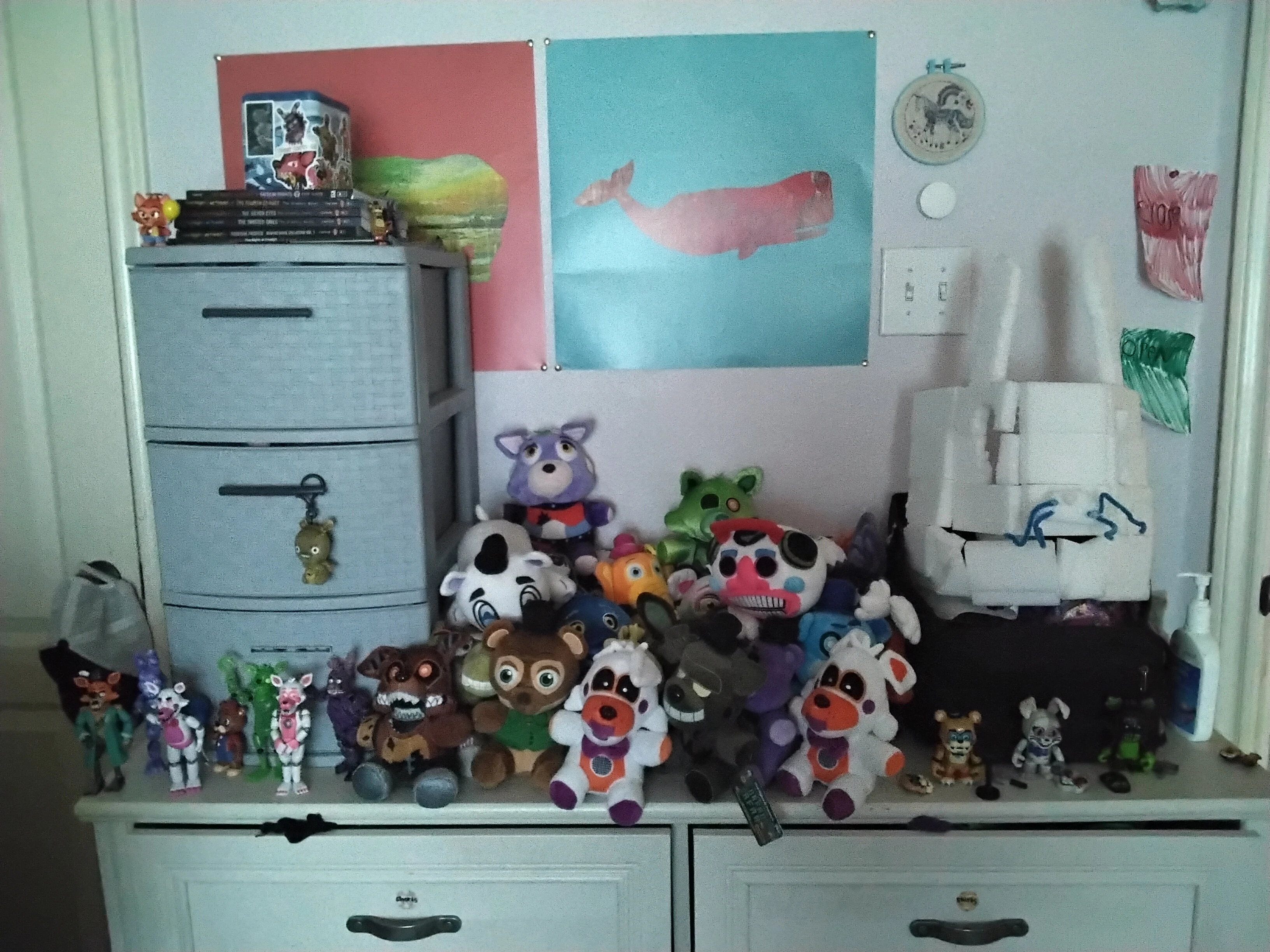 Fnaf merch shelf | Fandom