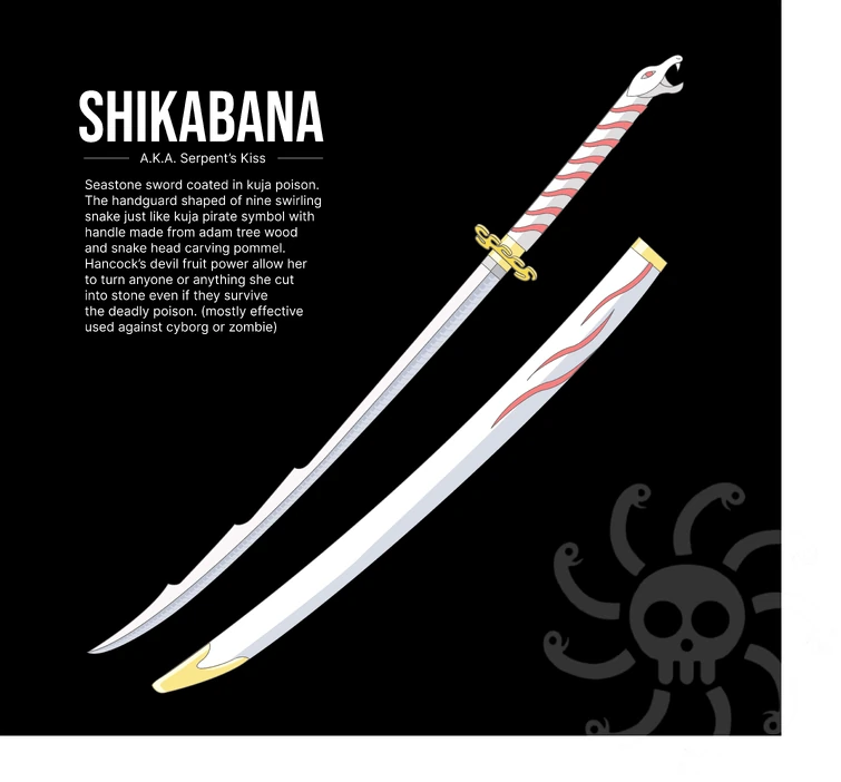 Custom Made Weapon : Boa's Sword - Shikabana | Fandom