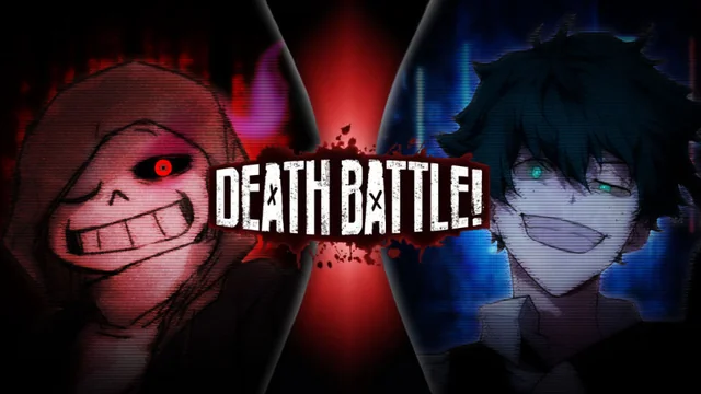 Dust sans vs villain deku (dusttale vs fan mha comics/or whatever it’s ...