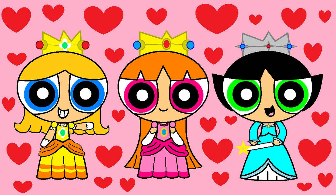 The Powerpuff Girls as Princesses from Super Mario | Fandom