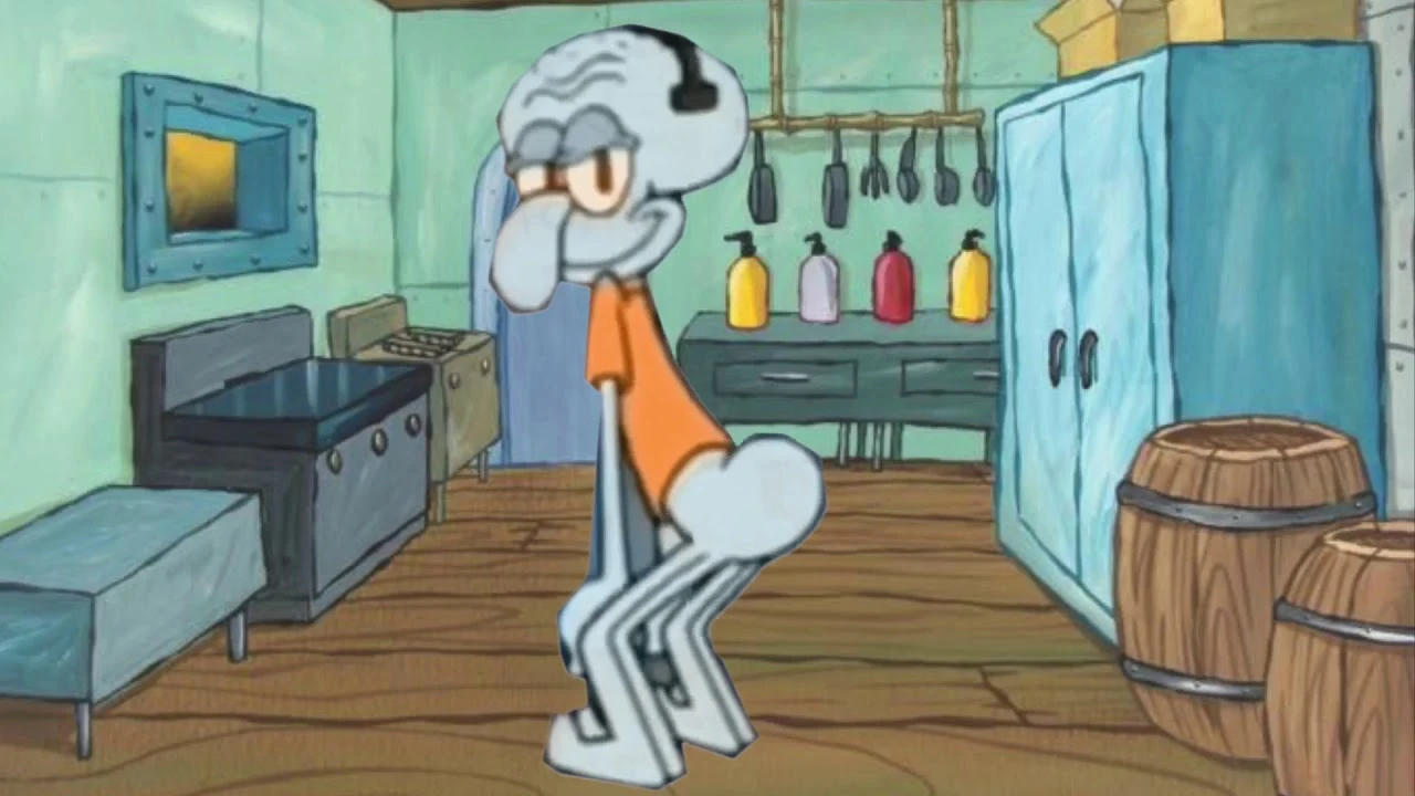 Hey guys welcome to the Krusty krabs my names Squidward | Fandom