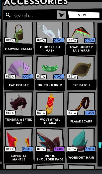 there's now beta tags on closed beta items? | Fandom