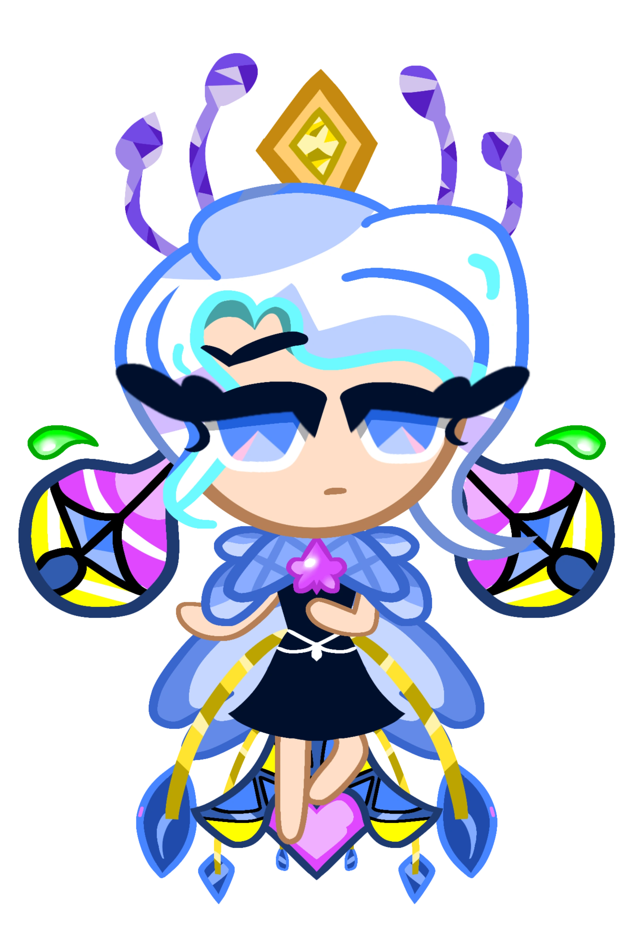 Meet Sugar Mirror Chime Cookie, ruler of Sugar Glass Kingdom and holder ...