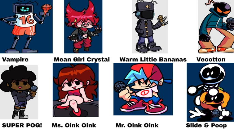 I Let Mah Brain Name FNF Characters | Fandom