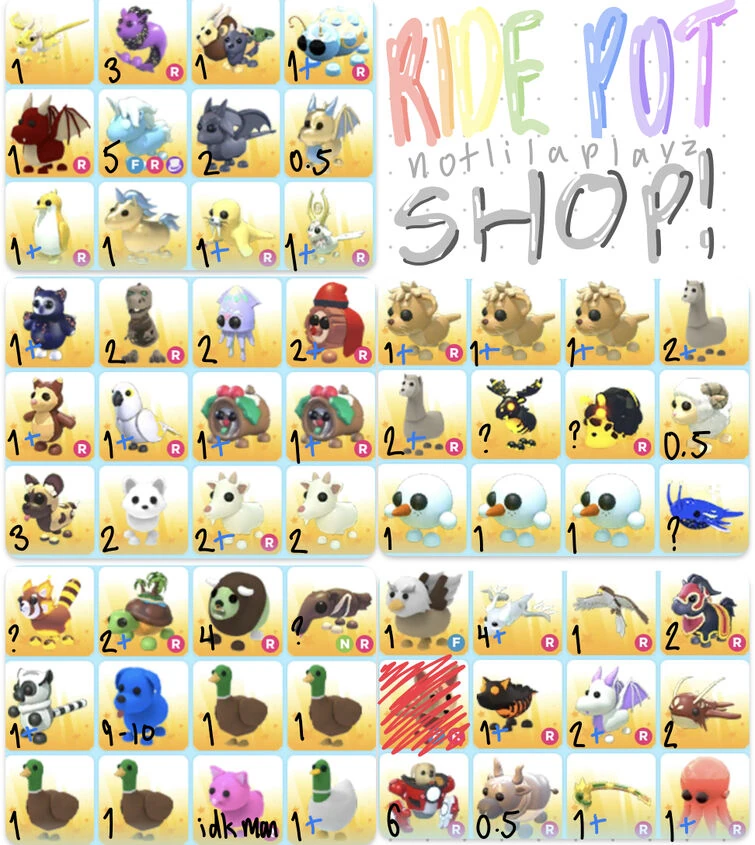 ride pot shoppp (come spend your ride pots!) | Fandom