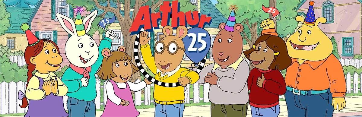 Arthur 25 banner from pbskids.org | Fandom