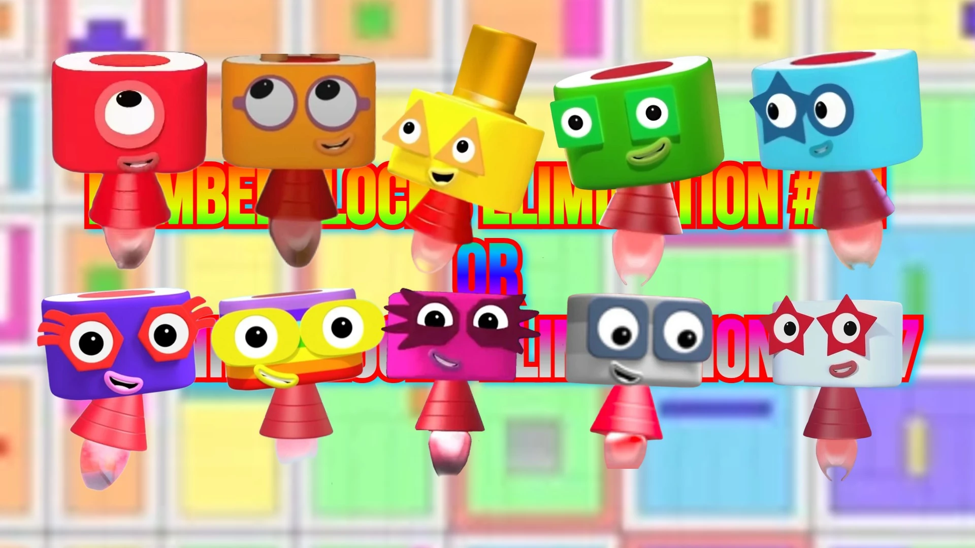 Learningblocks Elimination #117 or Numberblocks Elimination #71 or S9E1 ...