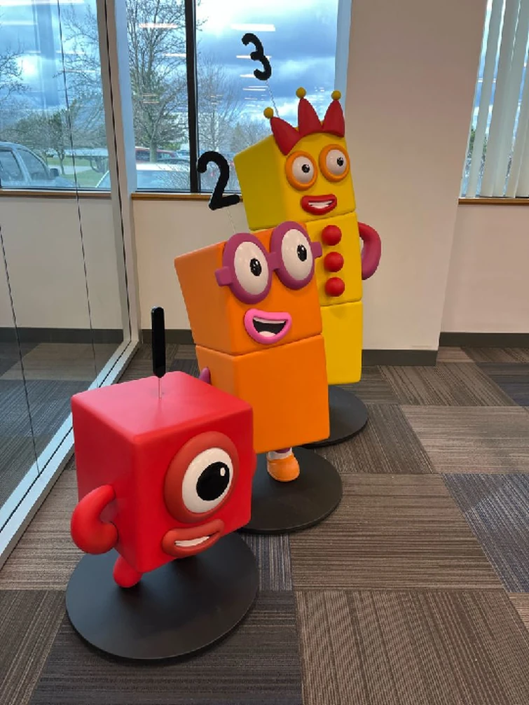 Funny numberblock statues! | Fandom
