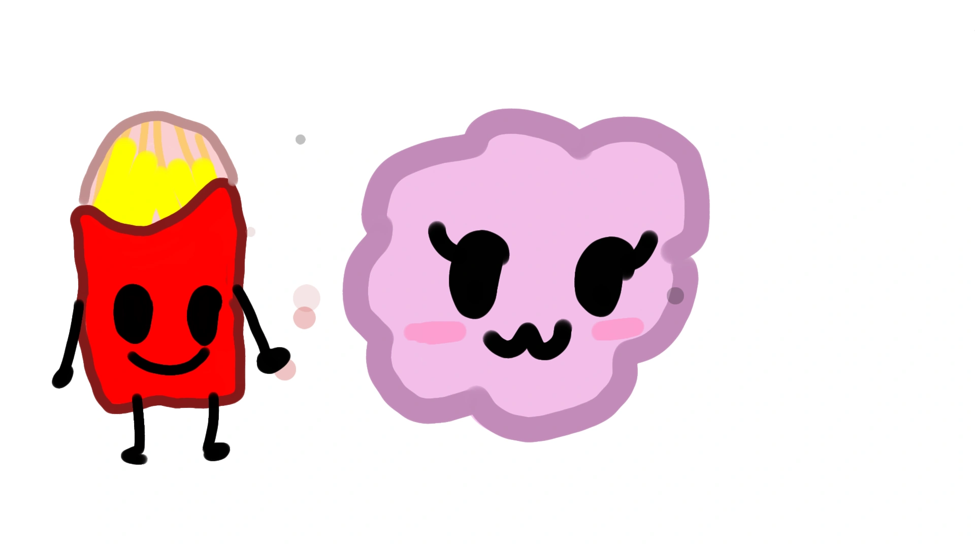 puffball and fries art | Fandom