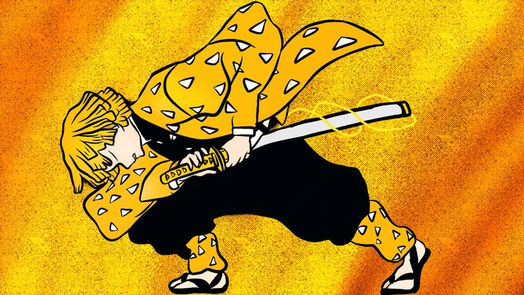 Alot of u liked my zenitsu drawing soo here is coloured | Fandom