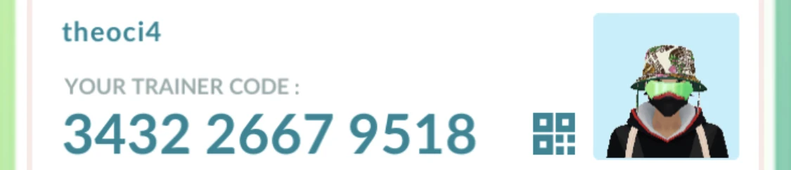 My trainer code I guess | Fandom