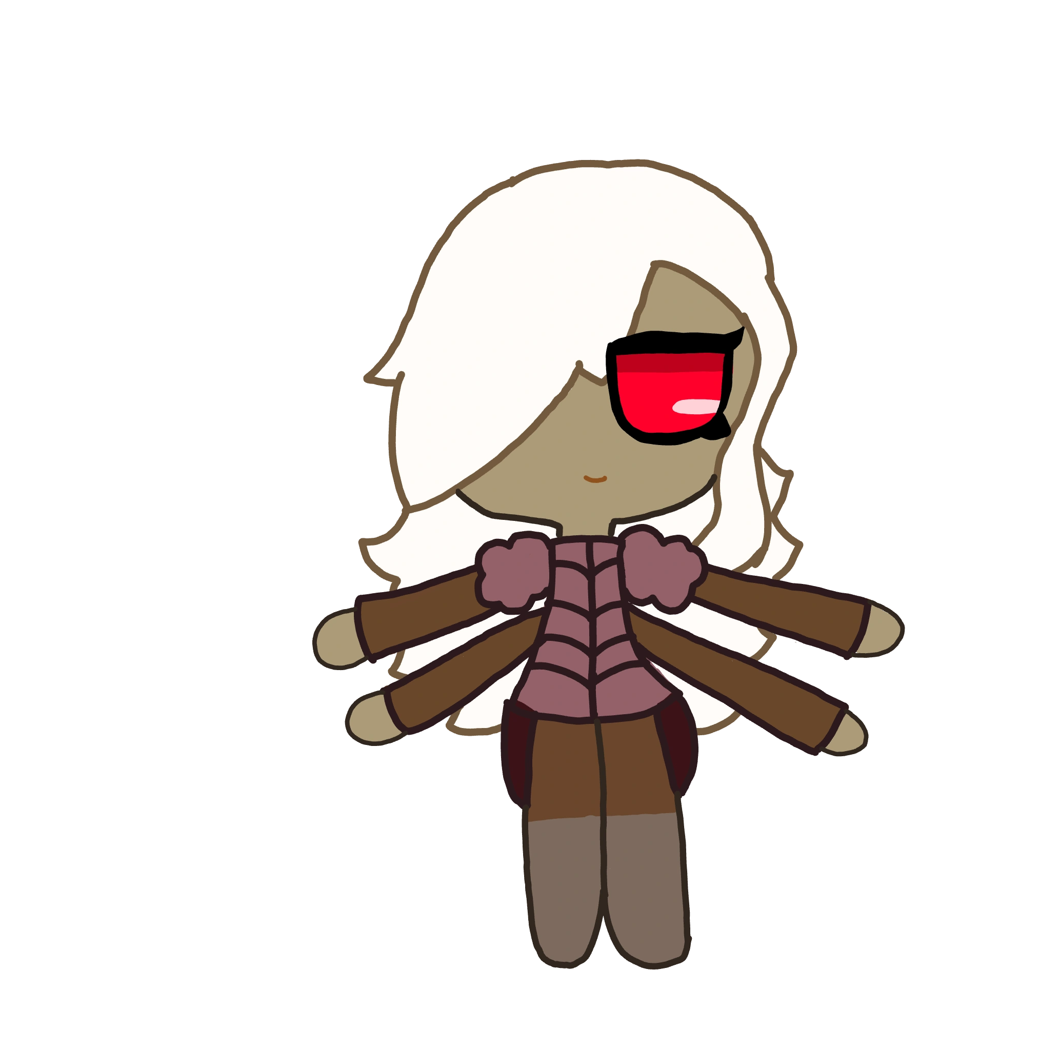 I'll let anyone mess with any of my OCs Designs (Draw on them, Make ...