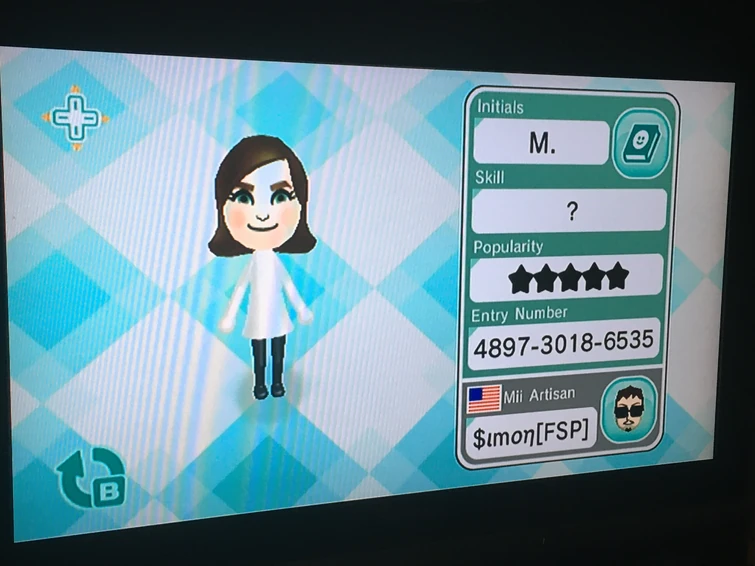 Hello, I would like to present the Miis I posted on Check Mii Out. | Fandom