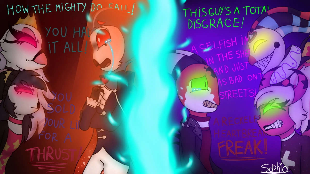 How would Octavia and Stella feel if they seen this to Stolas? (Not ...