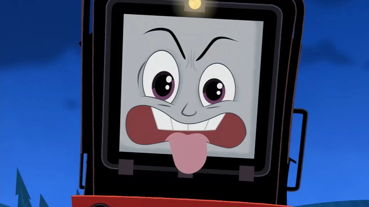 Show me the most cursed frames from the show you have on your device ...