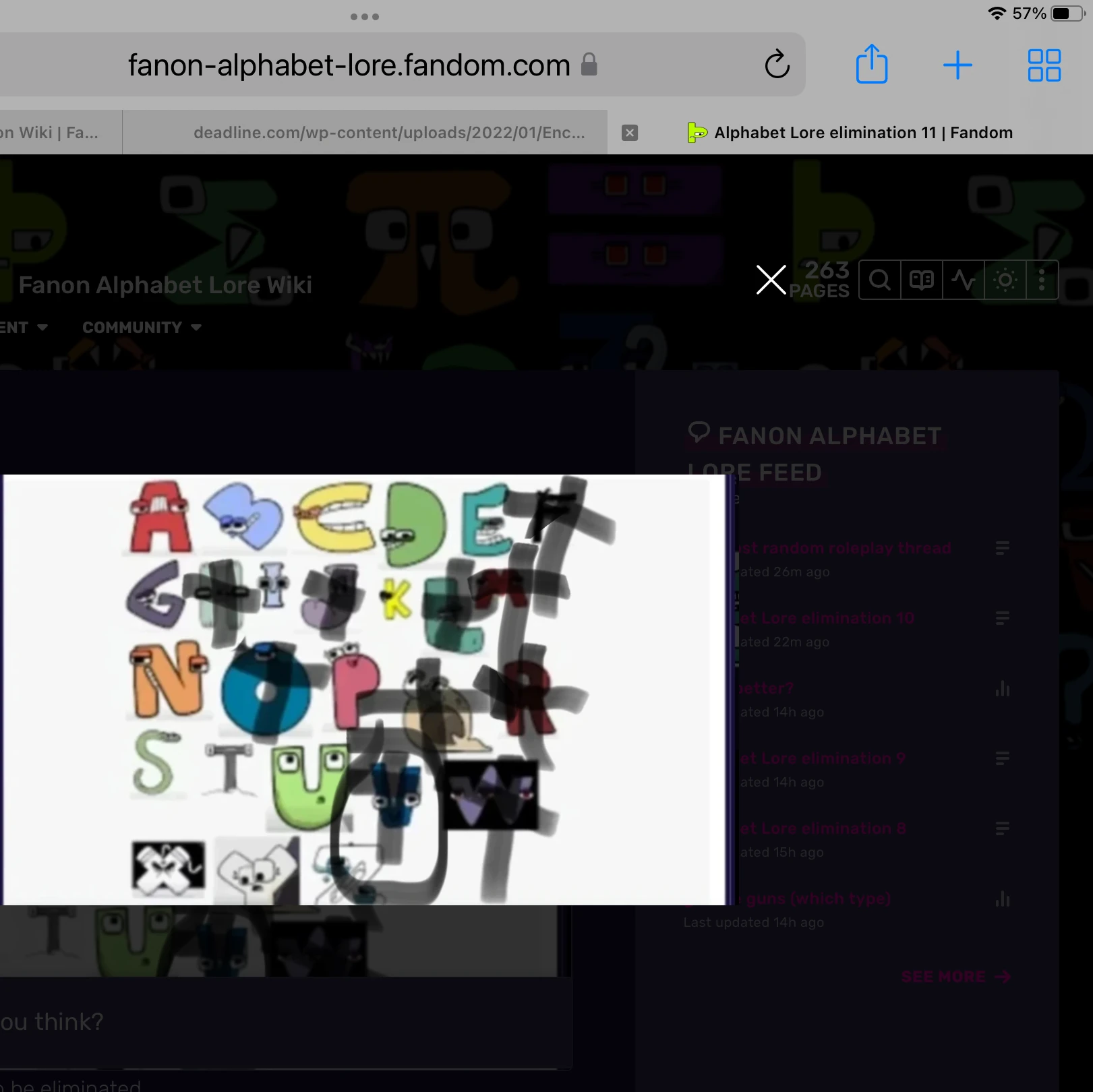 Alphabet Lore elimination 12 | Fandom