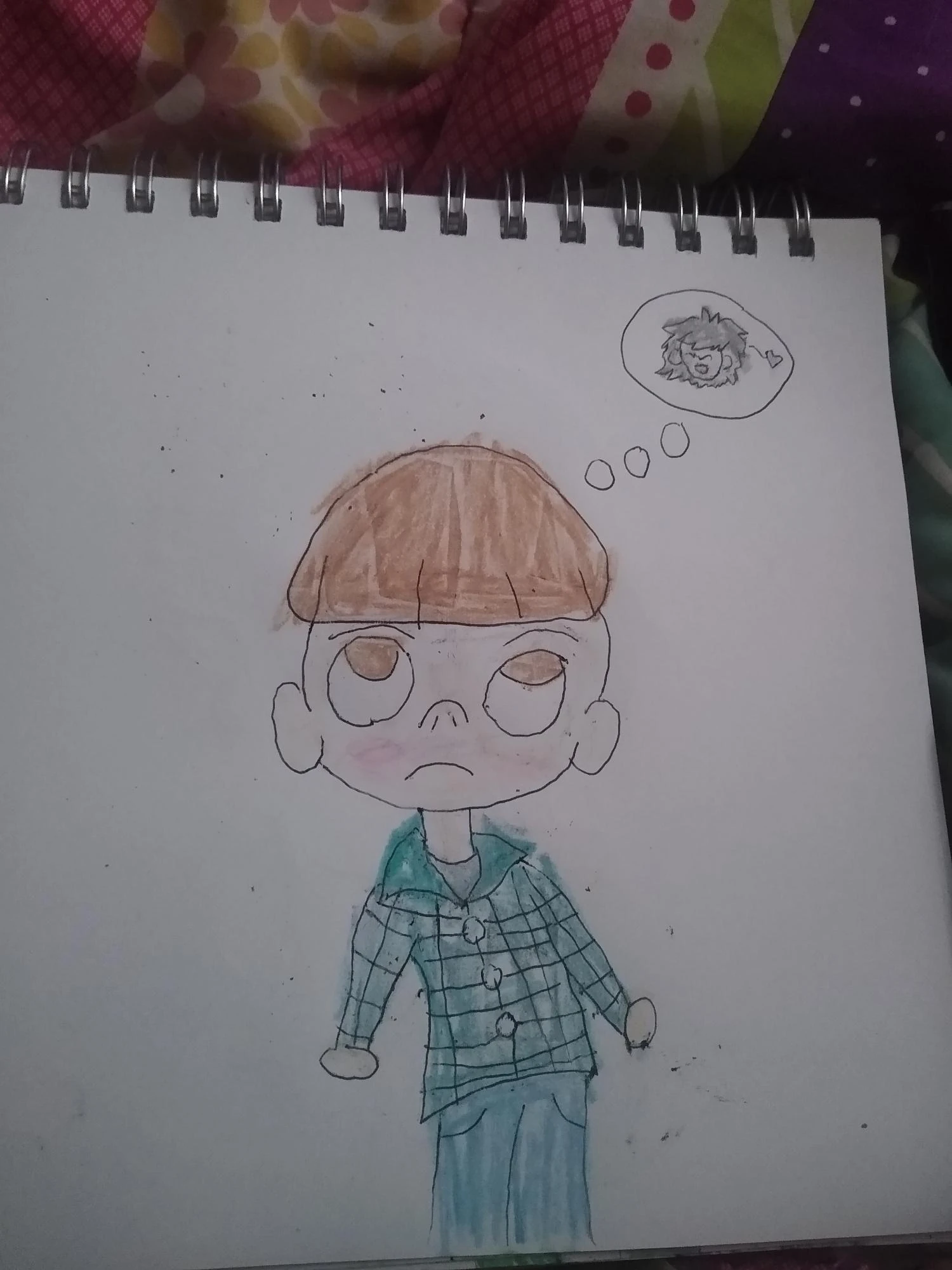I drew Will thinking about Mike! | Fandom
