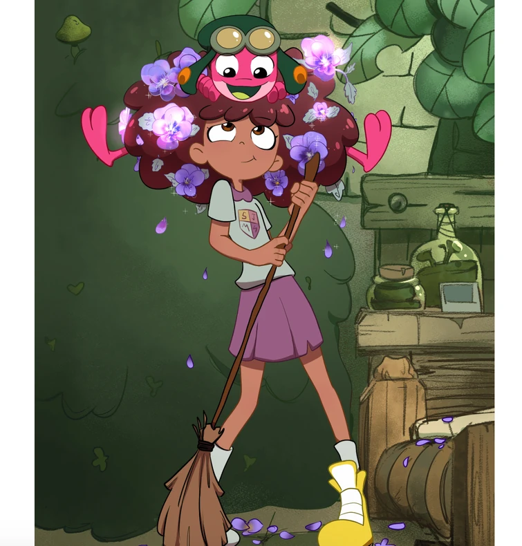 The progress I have made on “Blossoms” inspired by “Bloom” on ...