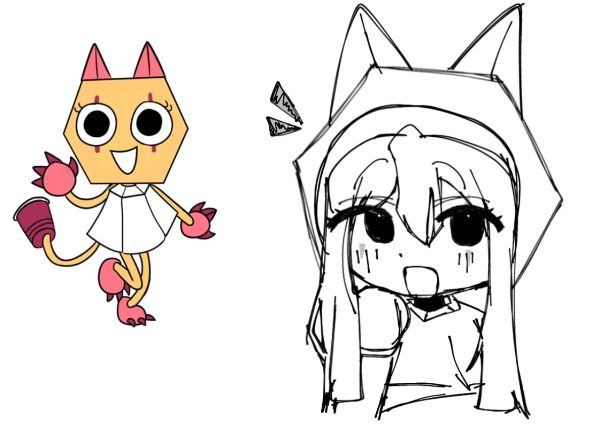 human scraps doodle | Fandom