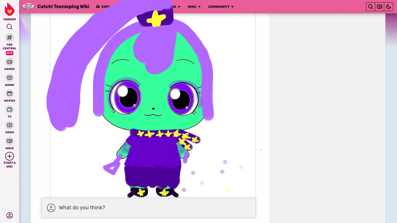 made a teeniping | Fandom