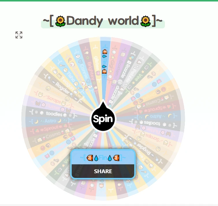 spinning the wheel until it lands on my fav dandys world character,part 14 | Fandom