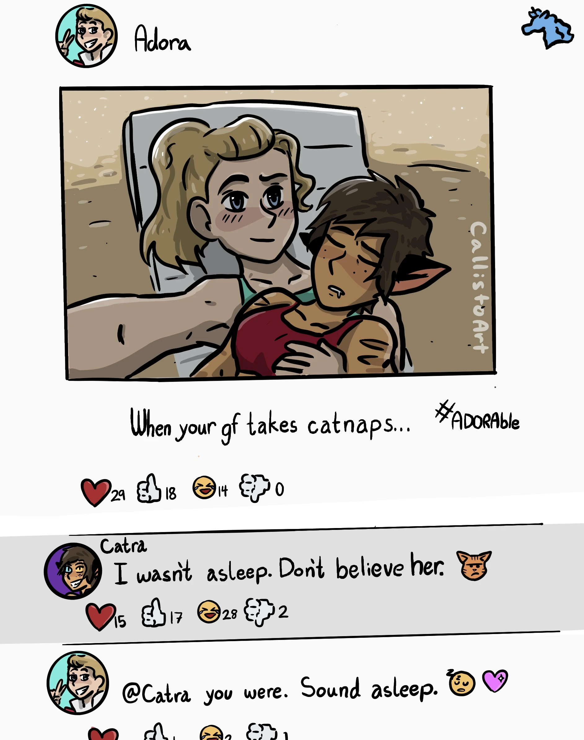 Adora's Post | Fandom