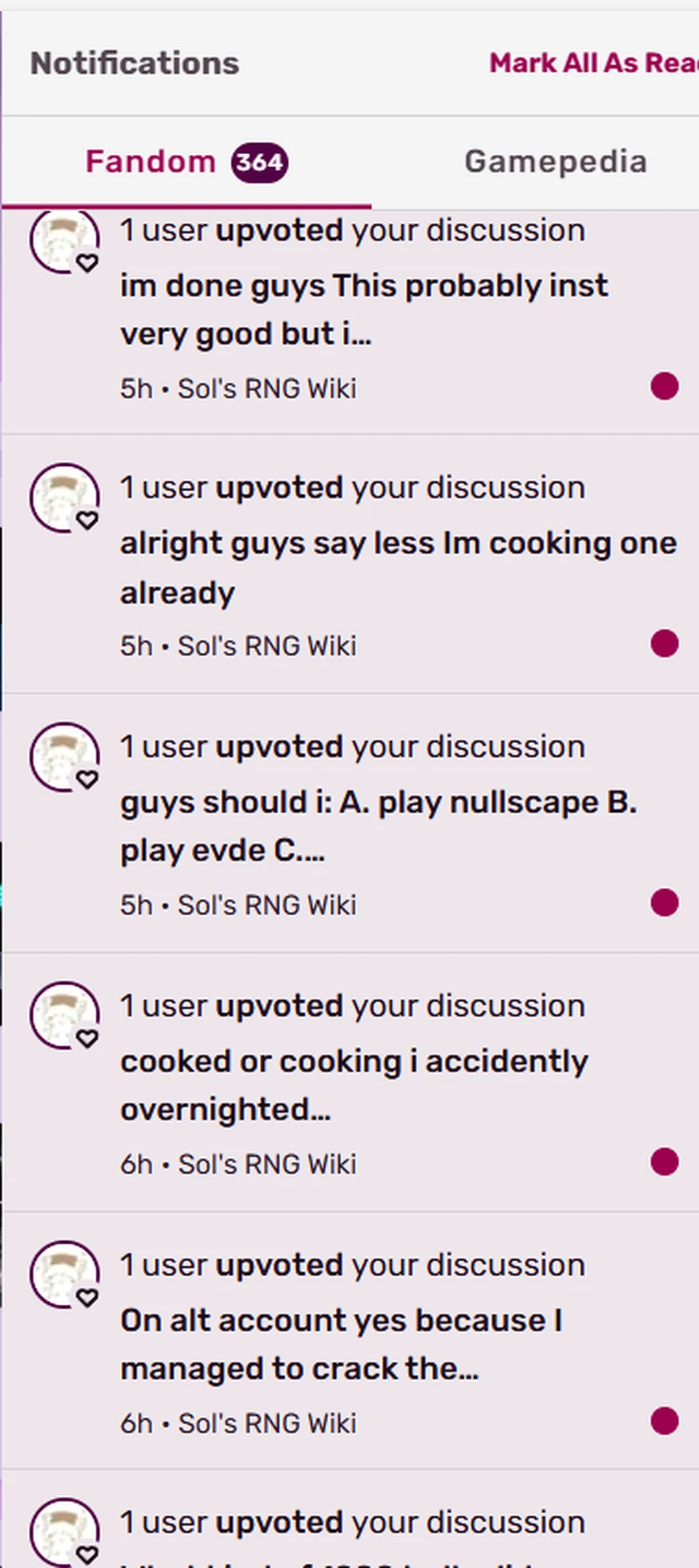 Sol's RNG Wiki Megathread | Fandom