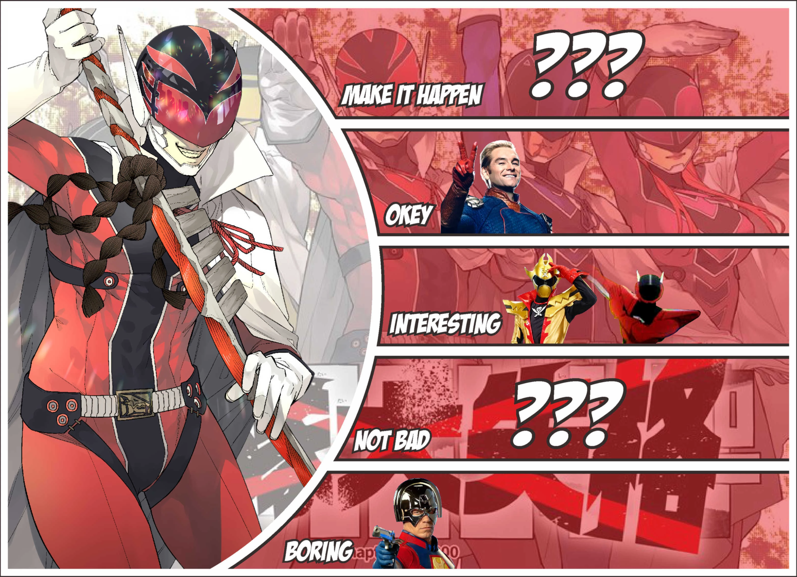 Red Keeper from Go Go Loser Ranger, MU Idea so far... | Fandom