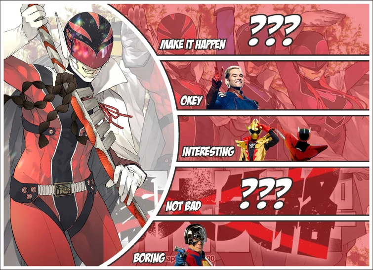 Red Keeper from Go Go Loser Ranger, MU Idea so far... | Fandom