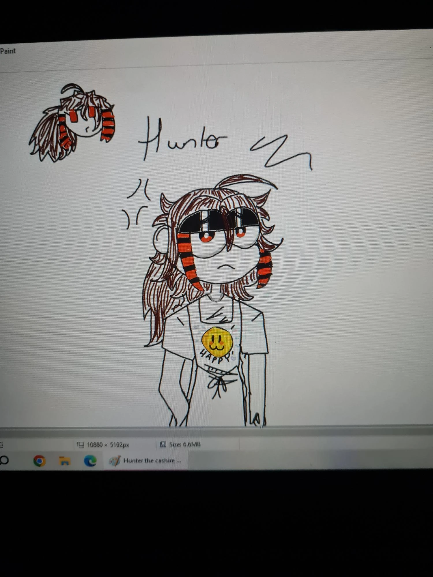 I tried to draw silly goober style characters on paint 😅 | Fandom