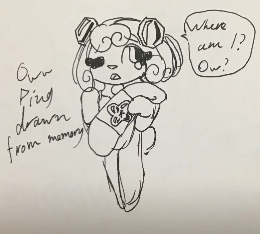 Tried drawing Oww Ping from memory! | Fandom